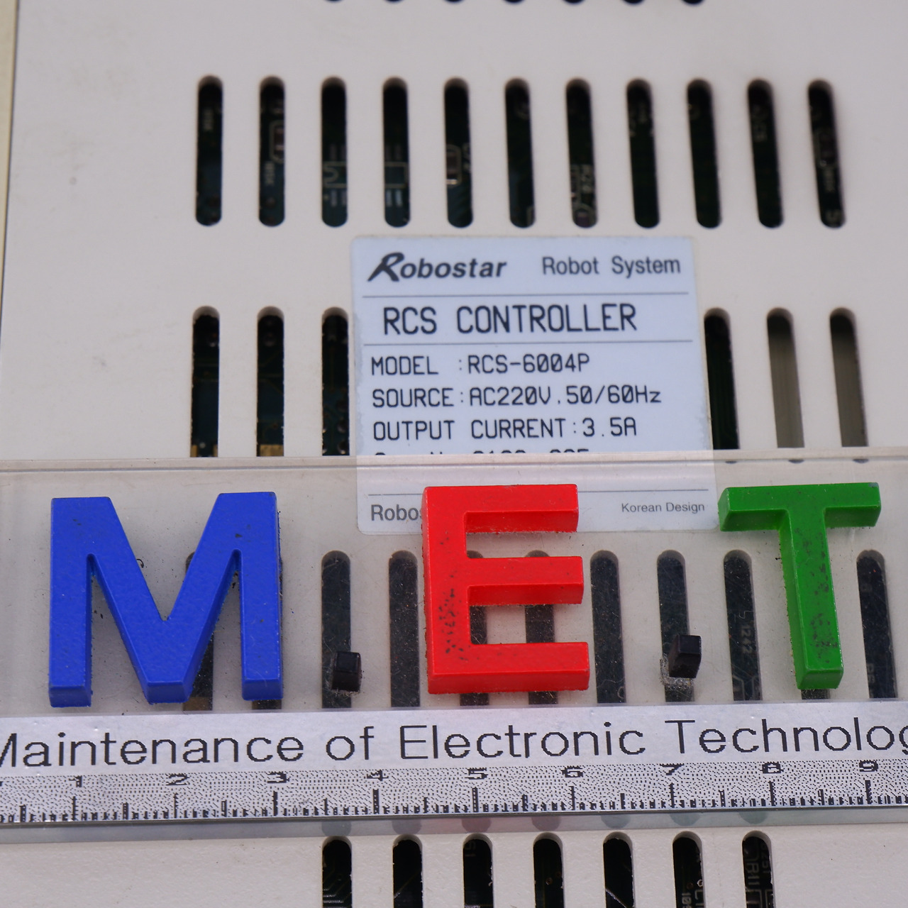 RCS-6000 RCS-6004P [DRIVER] ROBOSTAR ROBOT SYSTEM RCS CONTROLLER AC ...