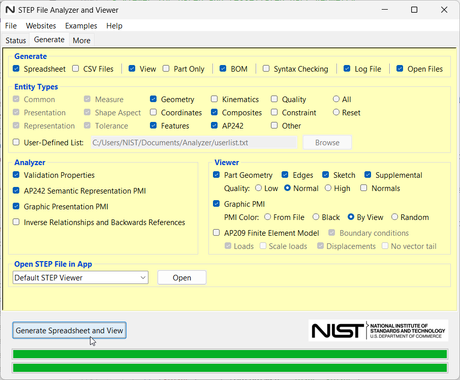 STEP File Analyzer and Viewer