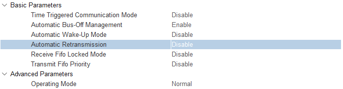 STM32 ] CAN 통신 설정 (bxCAN peripheral)