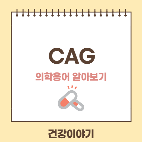 의학용어 Cag란 무슨 뜻일까요