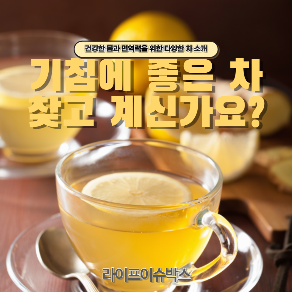 기침에 좋은 차를 찾고 계신가요 건강한 몸과 면역력을 위한 다양한 허브티와 전통 한방 차의 효능을 알아보세요 천연 재료로