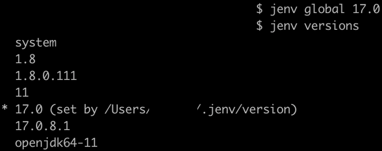 MacOS - jEnv로 java 버전 쉽게 관리하기