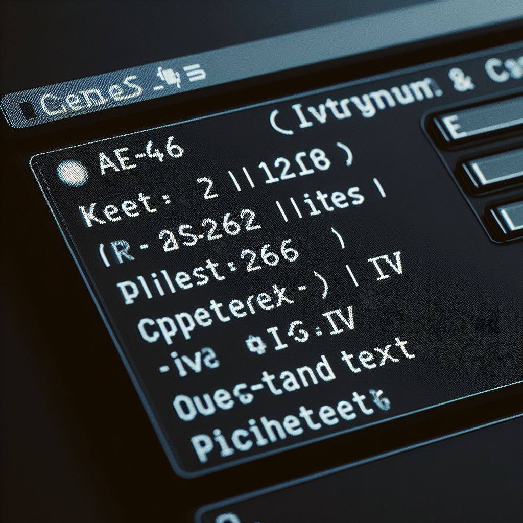AES-256 암호화 알고리즘 이해하기 - 부트스트랩 & 블로그 & gear 2024