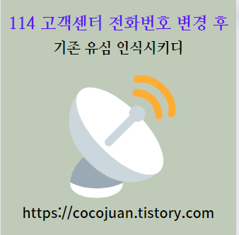 114 고객센터로 전화번호 변경 후 기존 유심 인식 방법 (유심 나밍, SKT, KT, LG U+)