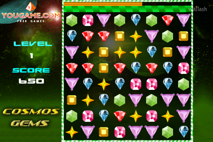 코스모스 젬즈 (Cosmos Gems) - 플래시게임 | 와플래시 아카이브