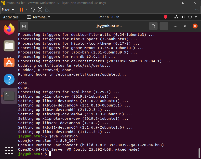 [Ubuntu] Ubuntu에 Open JDK 8 설치