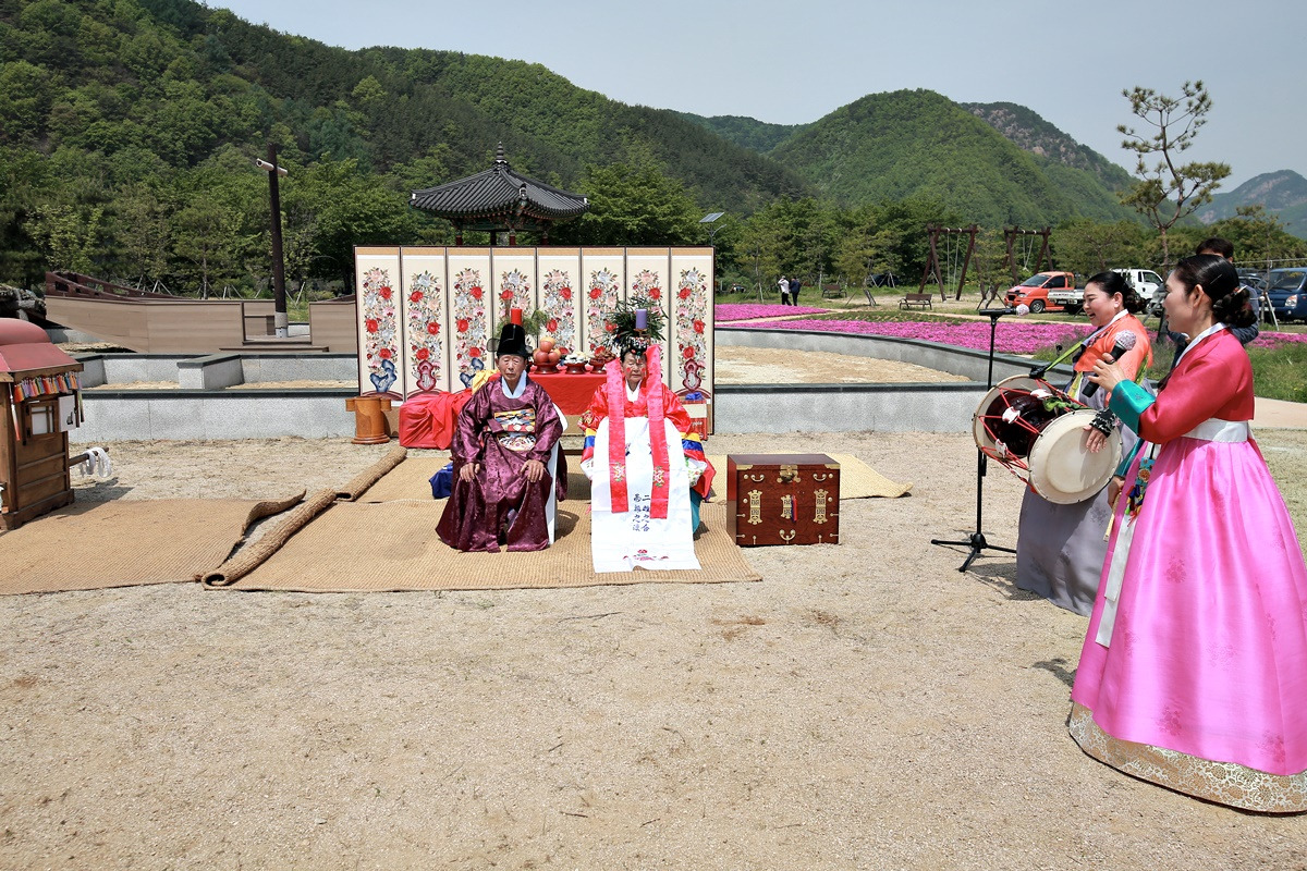 무주 서면마을 섶다리 놀이 소이나루 축제