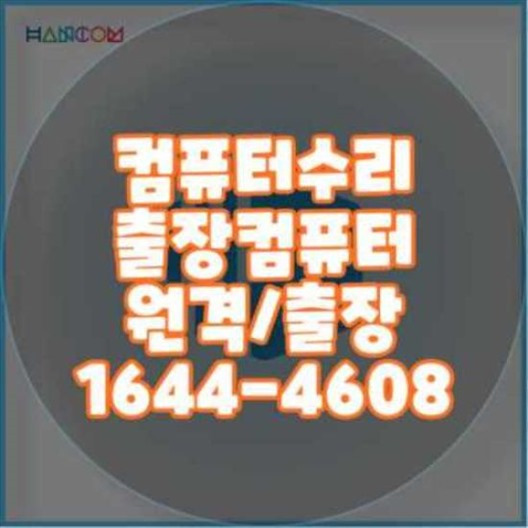 부산 수영구의 전문 컴퓨터 출장 수리 및 소프트웨어 설치 서비스