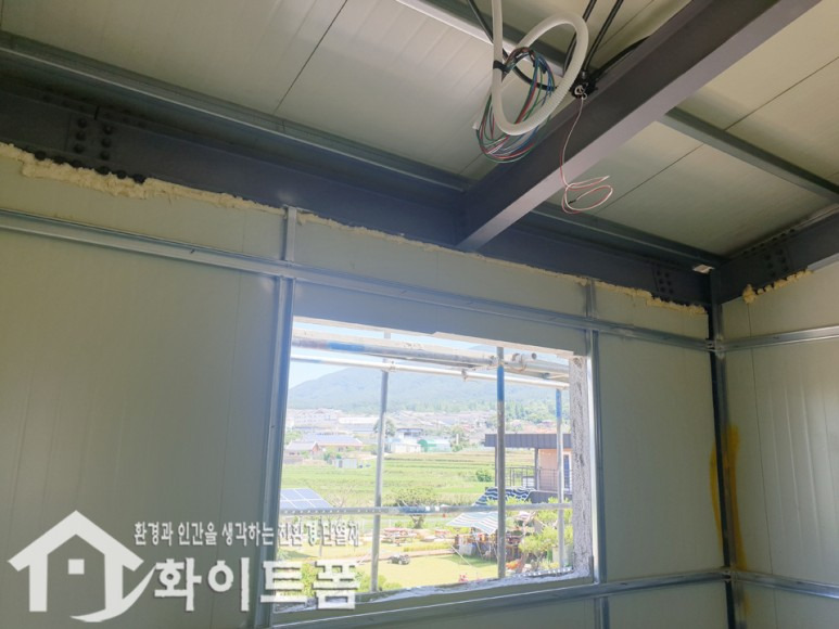 경상북도 경주 신축건물 단열 친환경 단열재 화이트폼수성연질폼 수성연질우레탄폼 시공