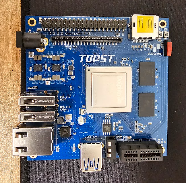 텔레칩스 TOPST 보드 개봉기 (Dolphin3M / TCC8050)