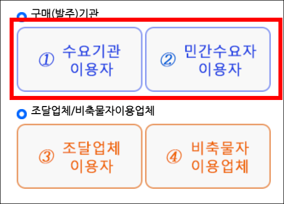 나라장터종합쇼핑몰 (https://www.g2b.go.kr:8092/)