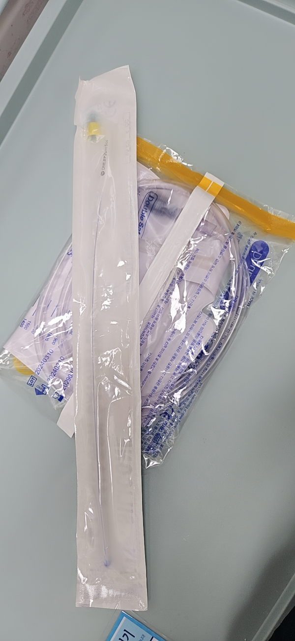간호조무사 실습 의료용어 도뇨란 유치도뇨관 폴리 카테터 준비물 및 유치도뇨방법 총정리