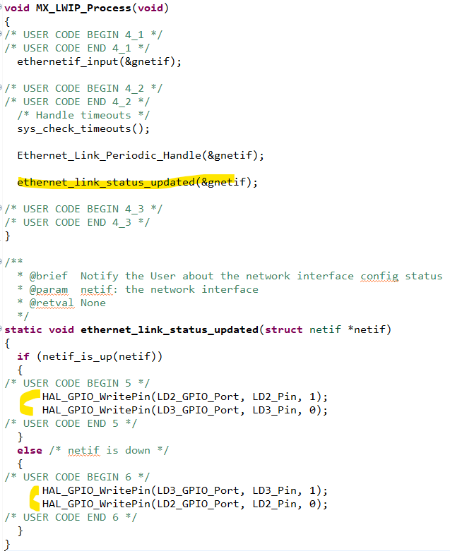 STM32 ] LwIP 사용 초기설정 후 핑테스트
