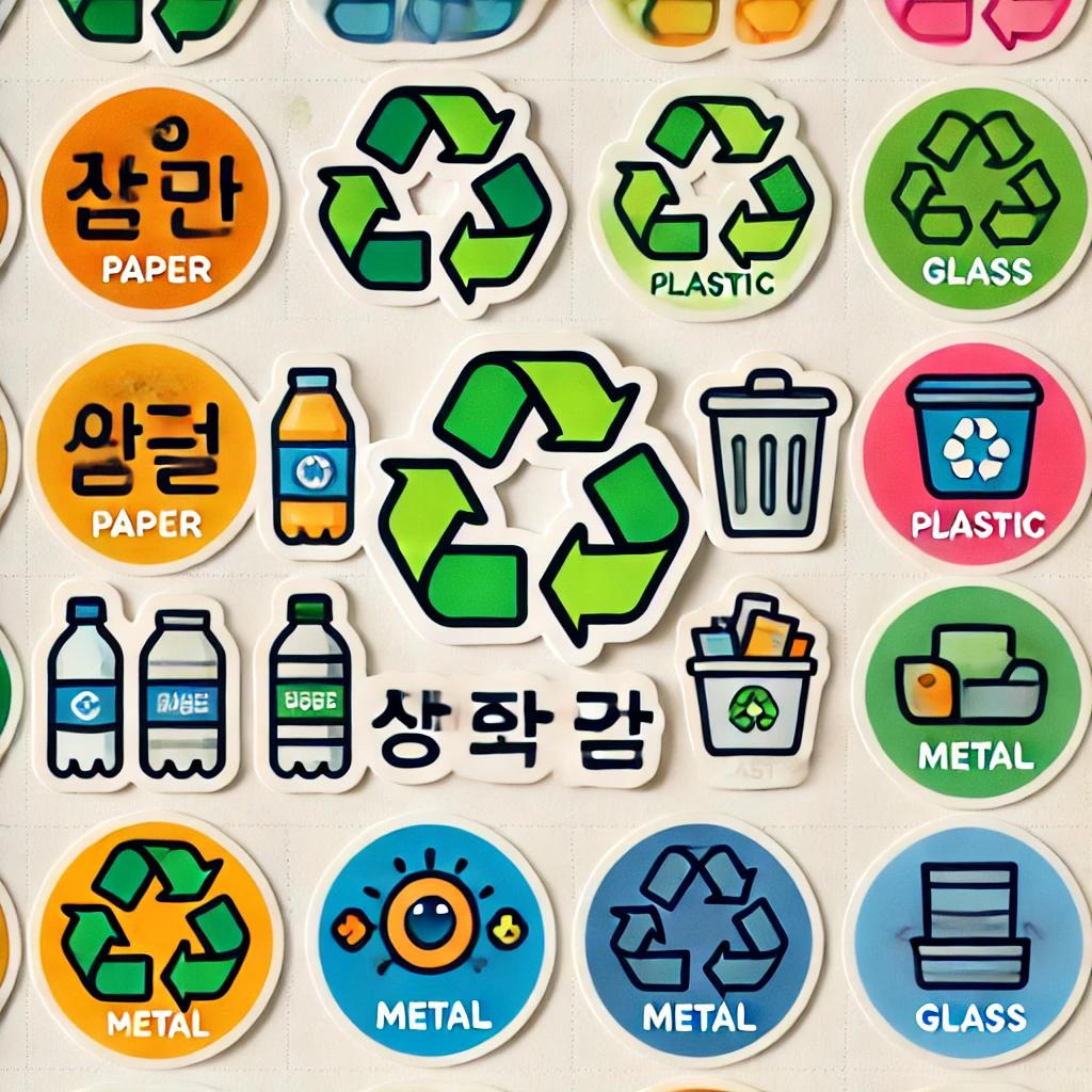 재활용 쓰레기 스티커 재활용분리수거 재활용 스티커 구매 총 정리