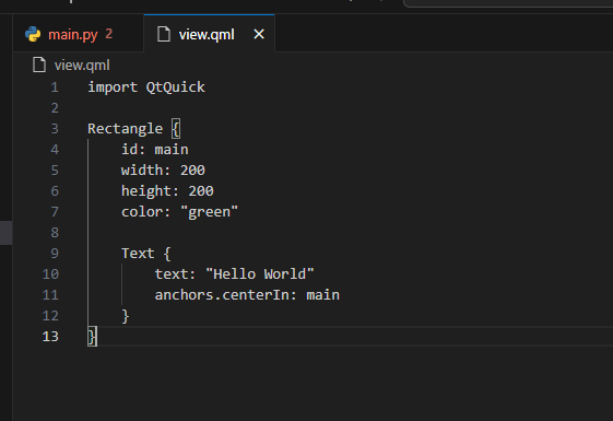 Python VSCode setting - Qml extension 설치