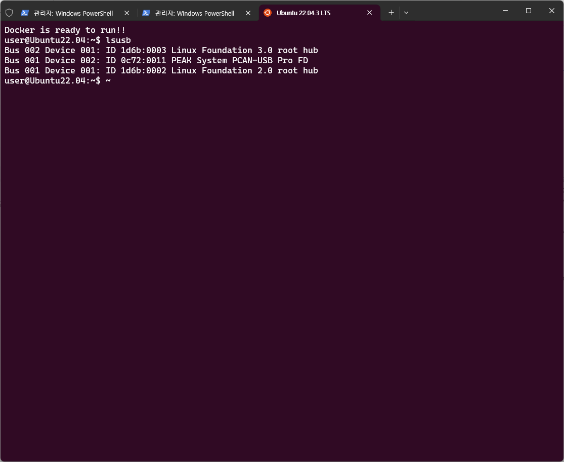 WSL2에서 USB 장치 사용하기