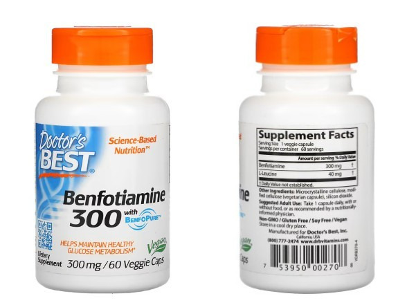 벤포티아민(Benfotiamine) 소개, 효능, 부작용, 섭취방법