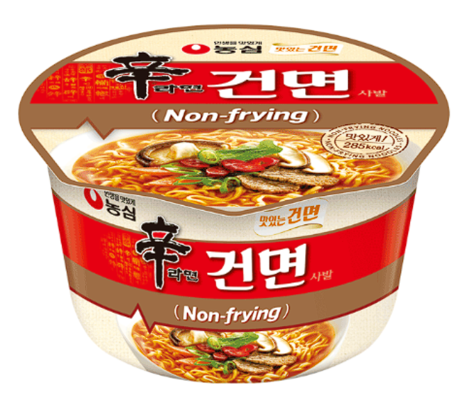 신라면 칼로리 종류별 비교 영양정보 정리 신라면 블랙 건면