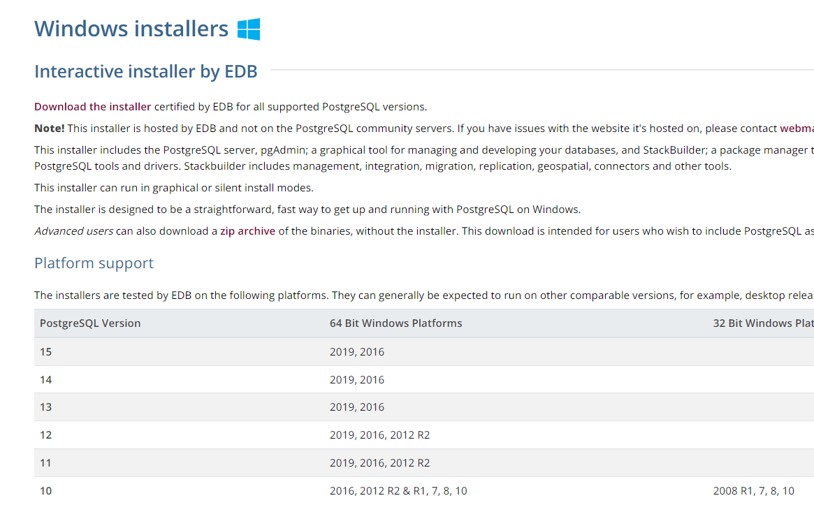 PostgreSQL 설치 및 세팅 & pgAdmin 사용법 - Windows