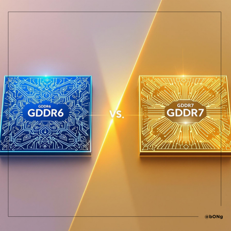 GDDR6 vs GDDR7, RTX 50 시리즈로 본 메모리 혁신과 성능 향상