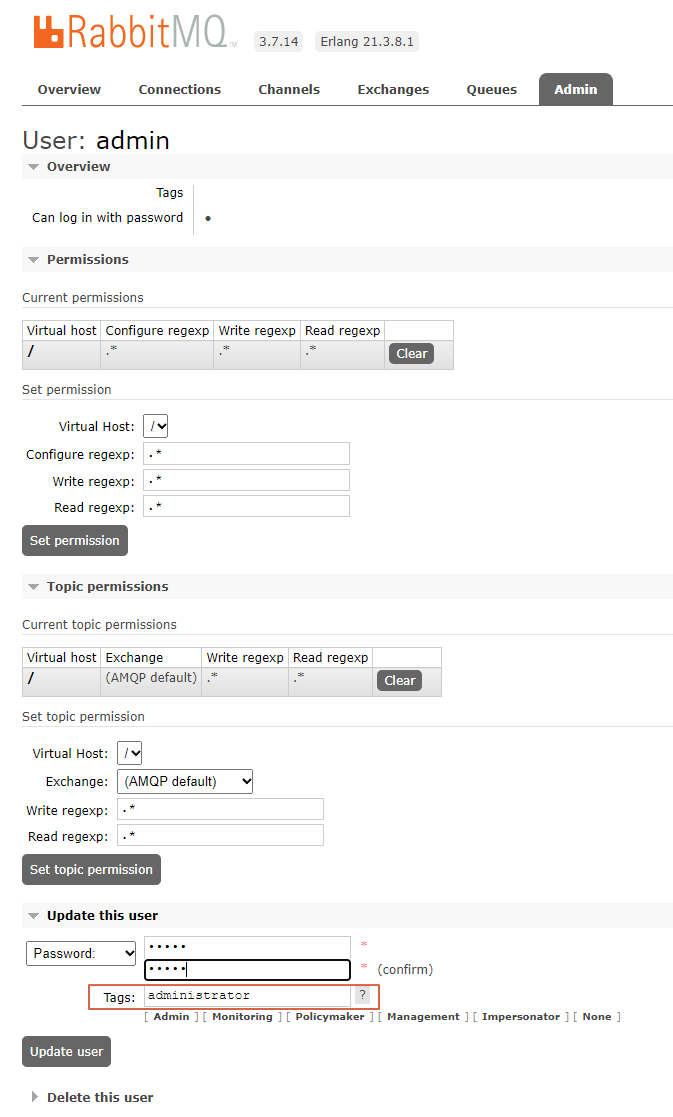 [RabbitMQ #3] RabbitMQ Server API 이용 Connection List 확인 하기