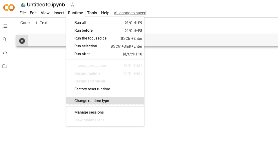 [ Google Colab ] GPU 사용하기