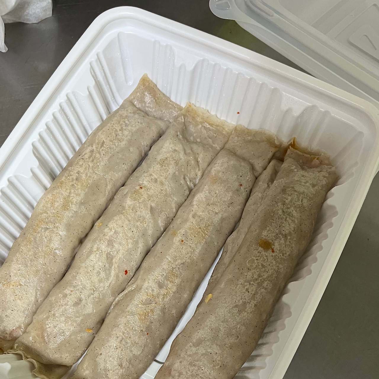 강원도 대표음식 영월메밀전병 영월 서부시장 미탄집 내돈내산 완두콩컹