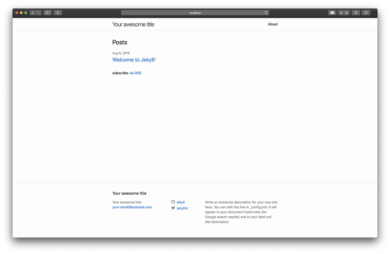 Jekyll을 사용하여 GitHub 블로그 만들기 :: DN_Developer