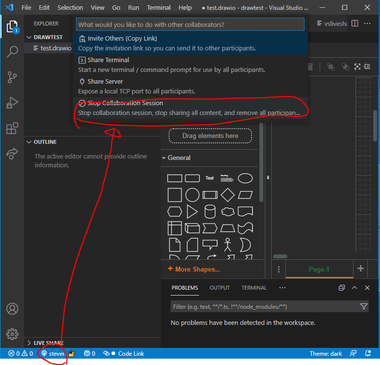 VSCode에 Draw.io (Diagram) 연동