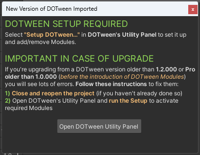 Unity) 애니메이션을 쉽게 하는 한가지 방법 -DOTween(Pro)-
