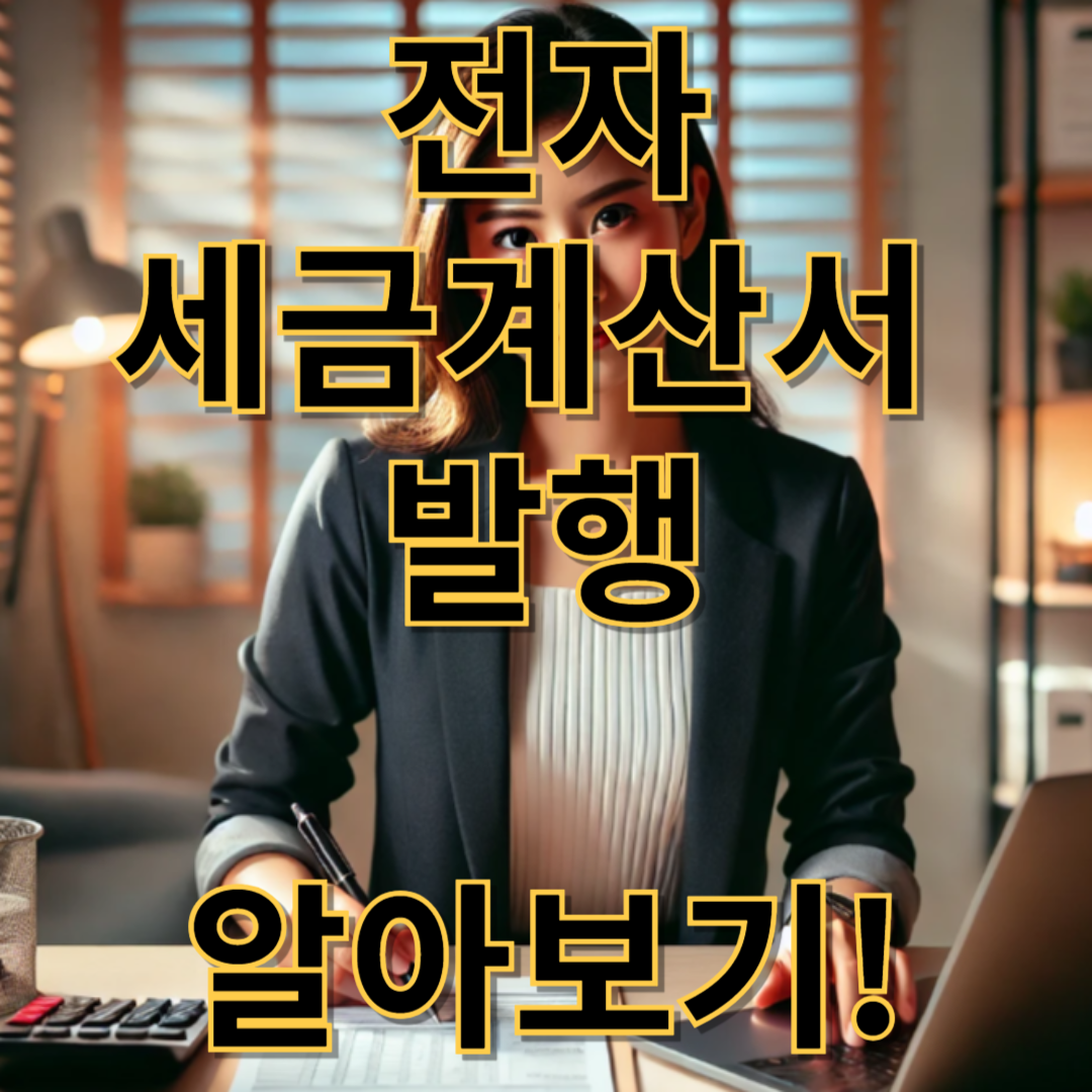 🧾 전자세금계산서 발급 가이드 간단하게 처리하는 방법