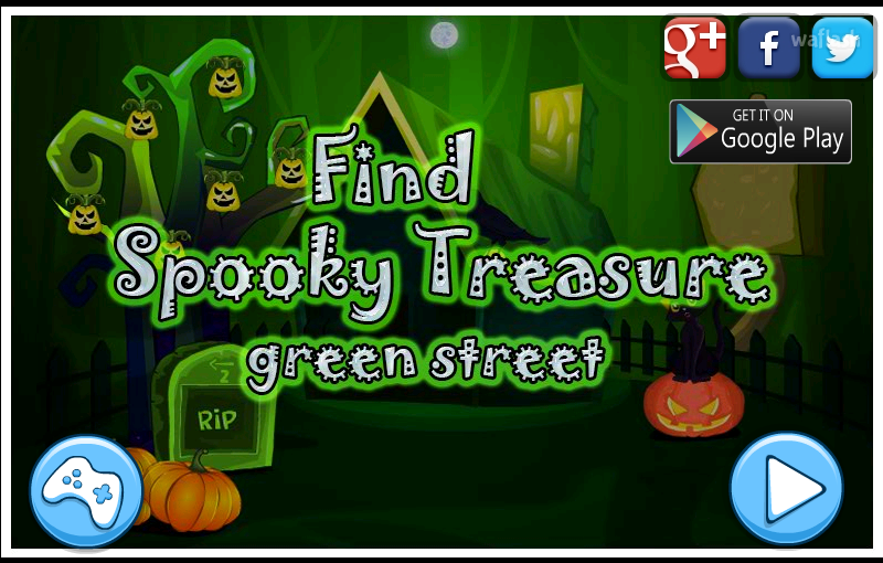 MIRCHI 으스스한 보물찾기: 그린 스트릿 (Find Spooky Treasure: Green Street)