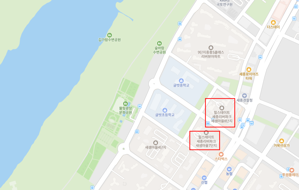 세종시 줍줍 새샘마을 78단지 힐스테이트 리버파크 무순위 청약 정보
