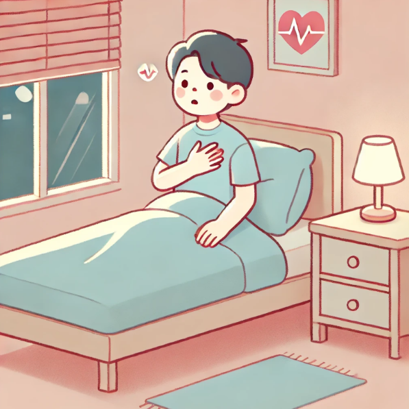 잠에서 깼을 때 갑작스러운 심장 두근거림의 원인과 관리 방법
