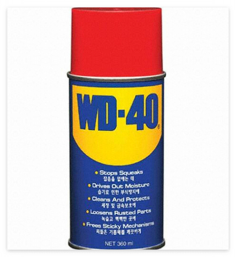 우리가 알지 못했던 WD-40의 다양한 활용법!