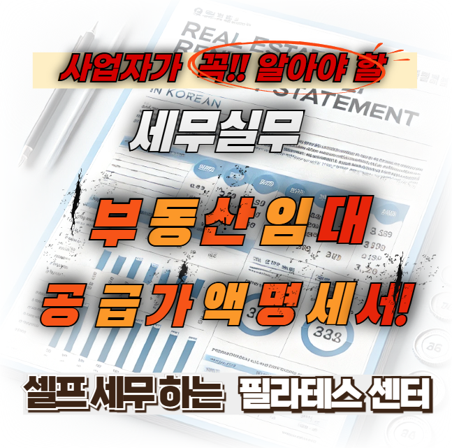 임대사업자가 알아야 할 세무 간주임대료와 부동산임대공급가액명세서