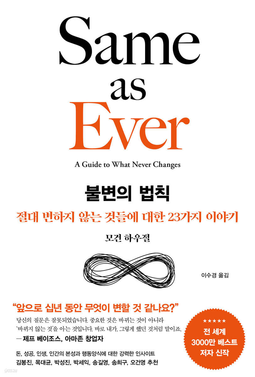 북리뷰서평 모건 하우절 변화의 시대 무엇이 변하지 않는가