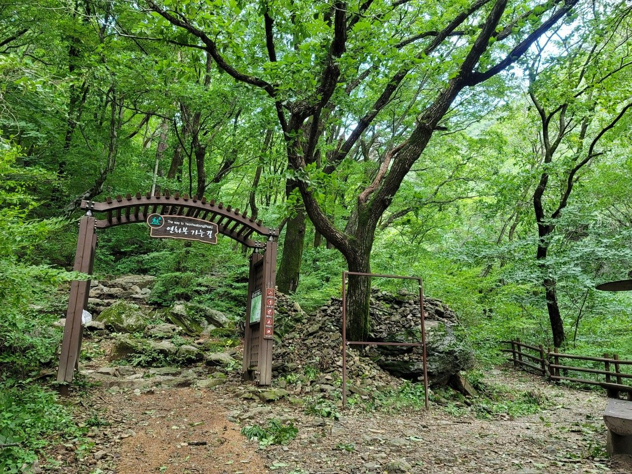 충북 단양 가볼만한곳 단양강 잔도길 이끼터널 소백산 희방폭포 당일치기