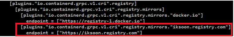 02. ContainerD private Registry image pull