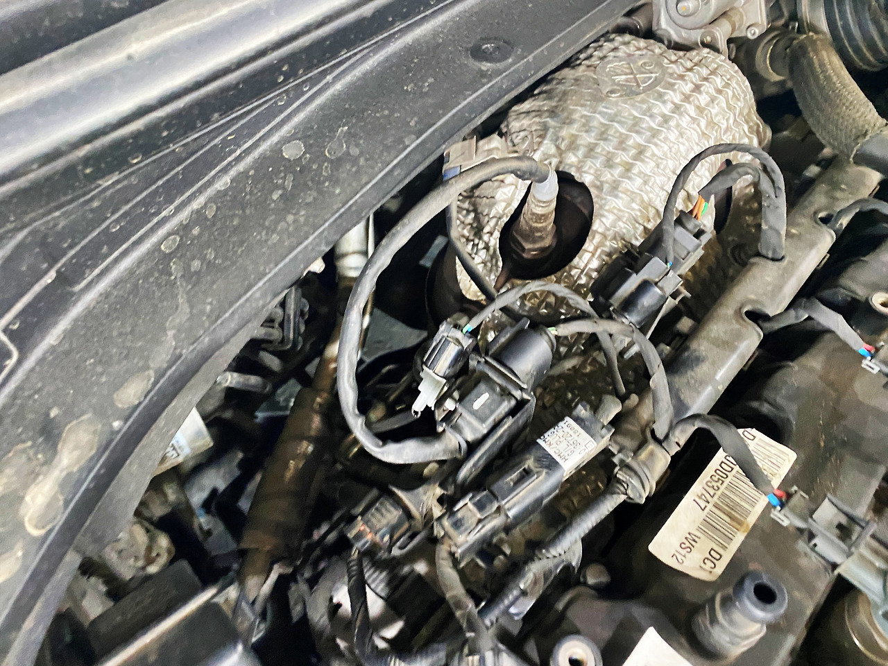 티스도리닷컴 :: 더 뉴 아반떼 AD 디젤, 배기온도센서 교체