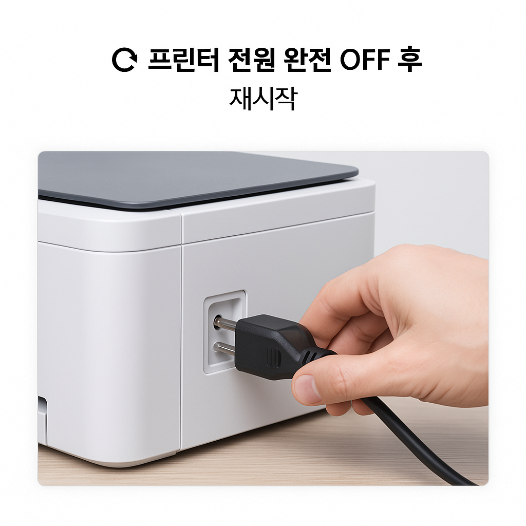 ⚙️ 인쇄가 안 될 때 프린터 설정 초기화로 간단 해결 이미지 포함 가이드