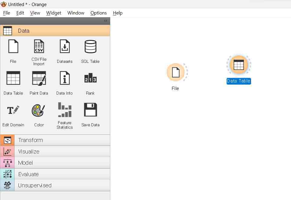 [Orange3 강좌][Part2-1] 데이터 확인하기