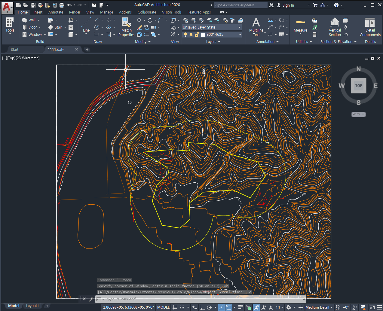 [AutoCAD] 정점(Current Vertex) 갯수 세기.