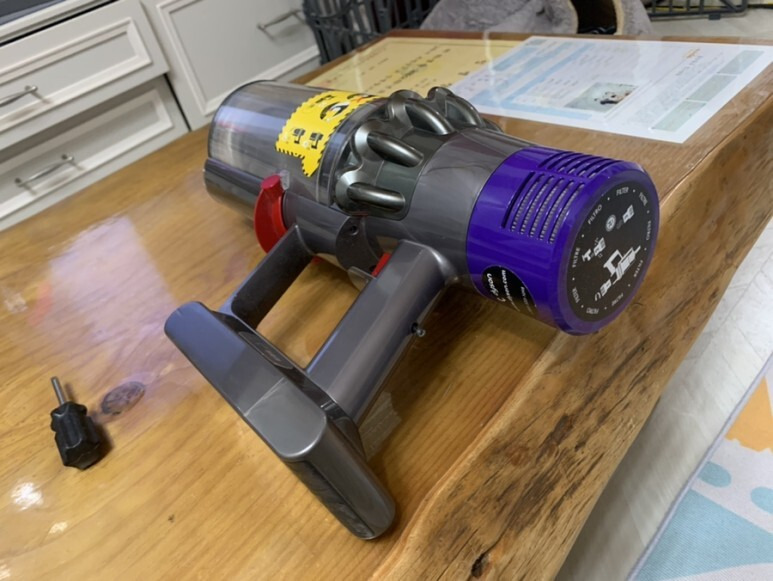 다이슨 청소기dyson Sv12 V10 배터리 교환 오류연구소ohryu Lab