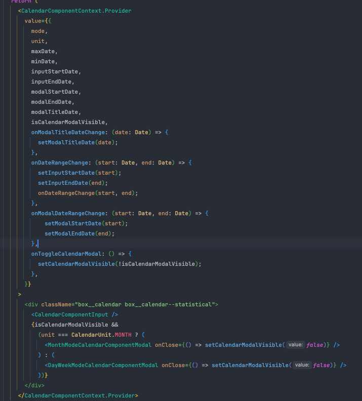 백엔드 개발자의 험난한 React 캘린더 컴포넌트 만들기 대작전 (feat. Props Drilling)
