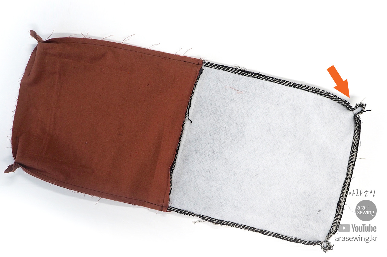 폴드오버 크로스백 만들기/영상/도안/Fold over Bag Tutorial