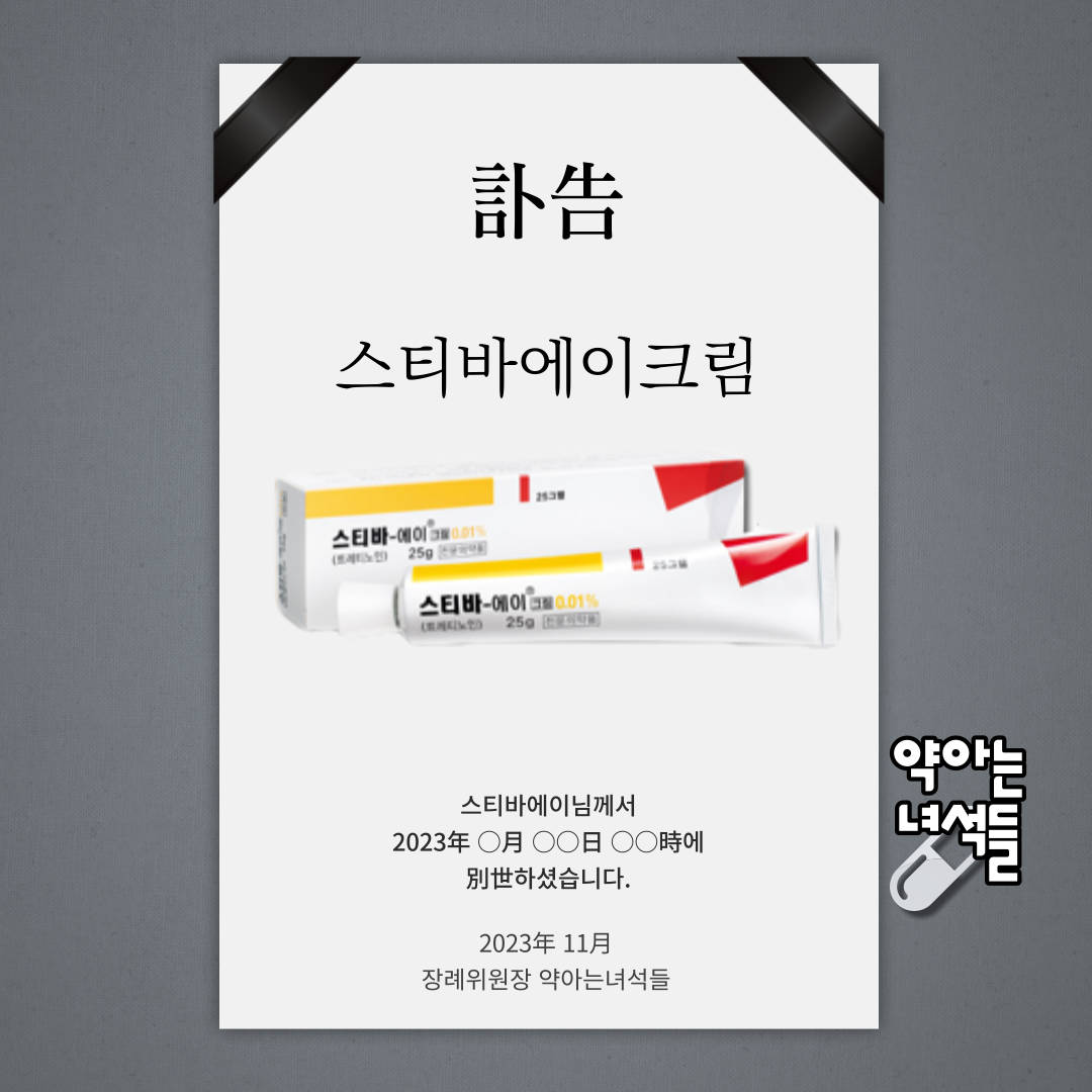 스티바에이크림이 떠난 빈자리 대체 가능한 약은약사가 정리해드림