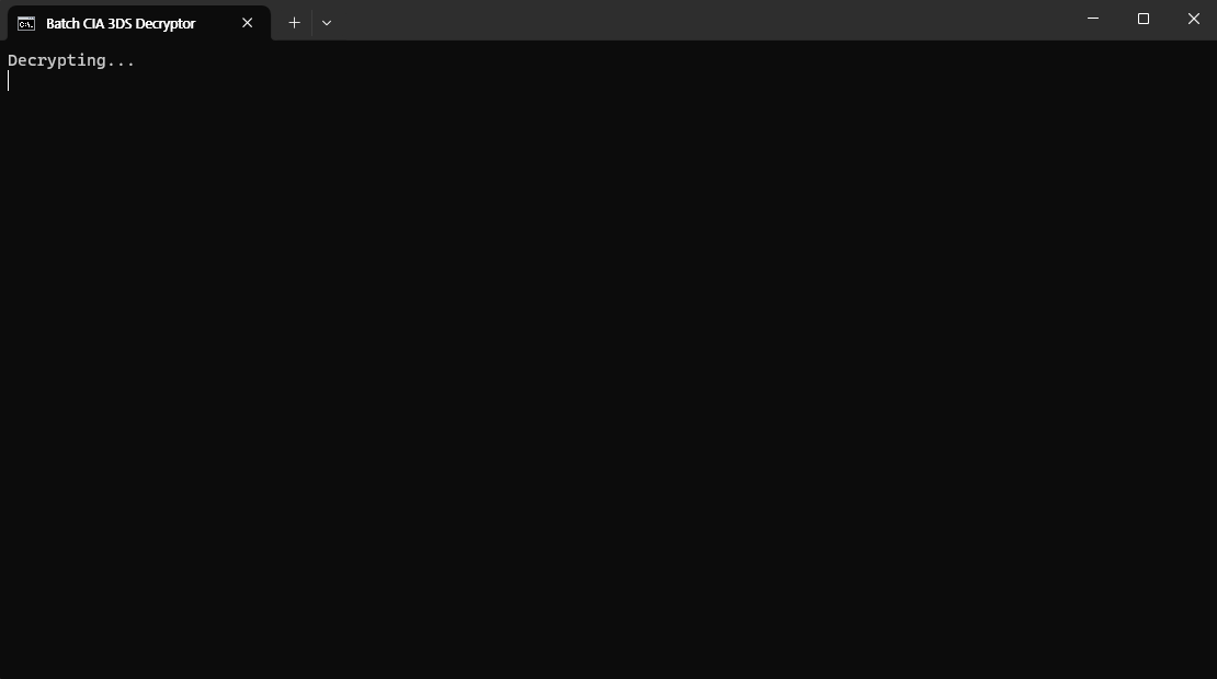 cia to 3ds 파일 변환 하기