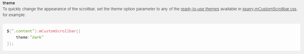 mCustomScrollbar 예쁜 스크롤바 스크립트로 사용하기
