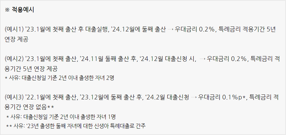 주택구입자금용 신생아 특례대출 이용하기